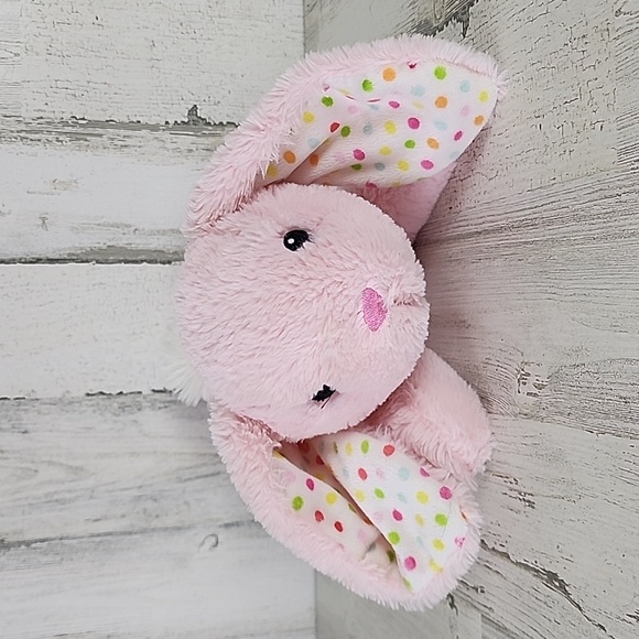 Dan Dee | Toys | Dan Dee Pink Floppy Ear Polka Dot Bunny Stuffed Animal ...